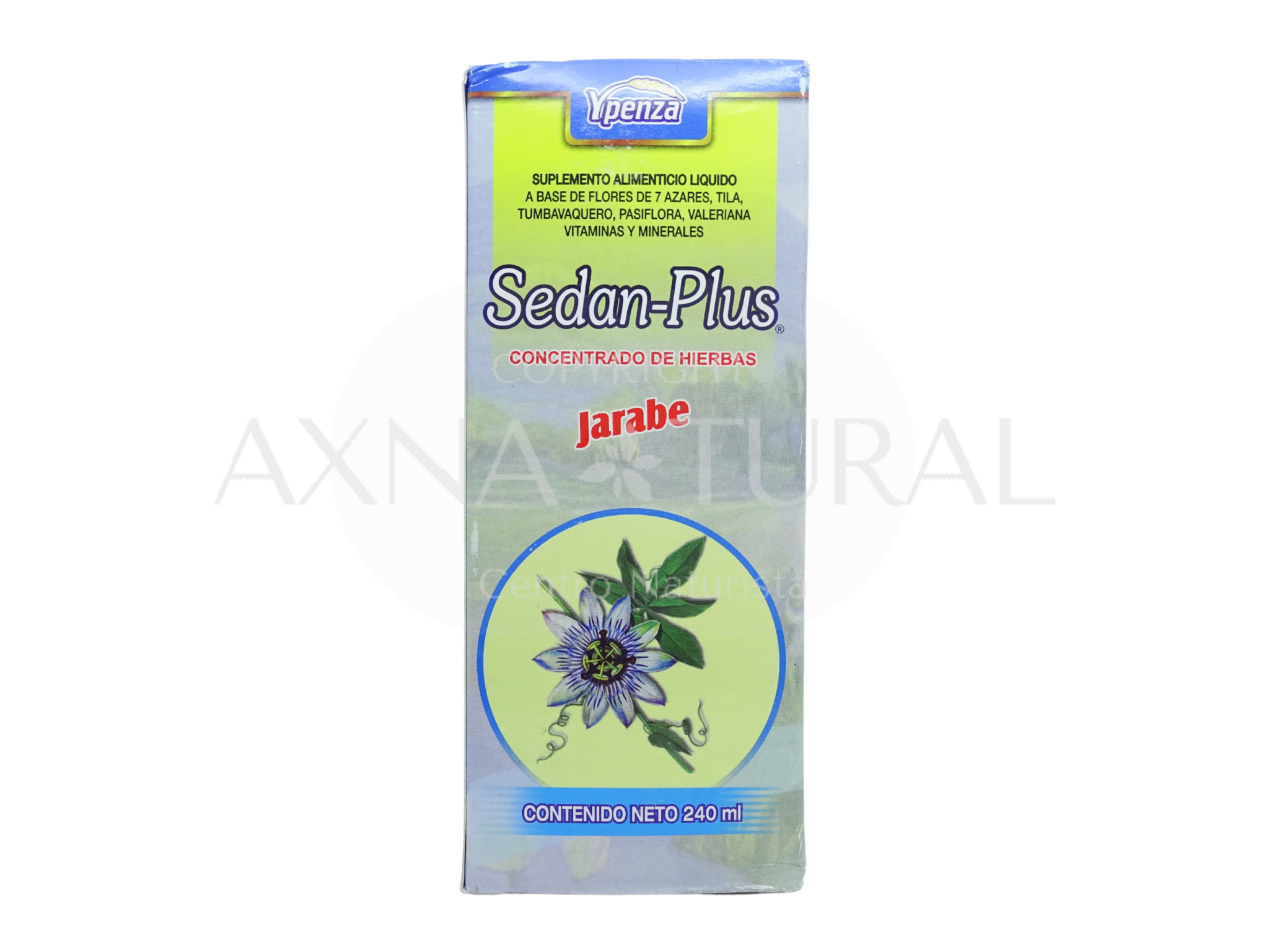 Sedan Plus Jarabe 240 mL Ypenza - Tienda Naturista El Colibrí