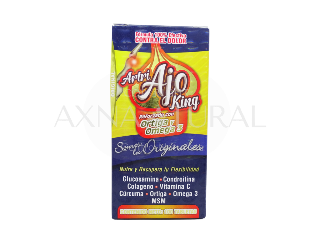 Artri Ajo King 100 Tabletas - Tienda Naturista El Colibrí