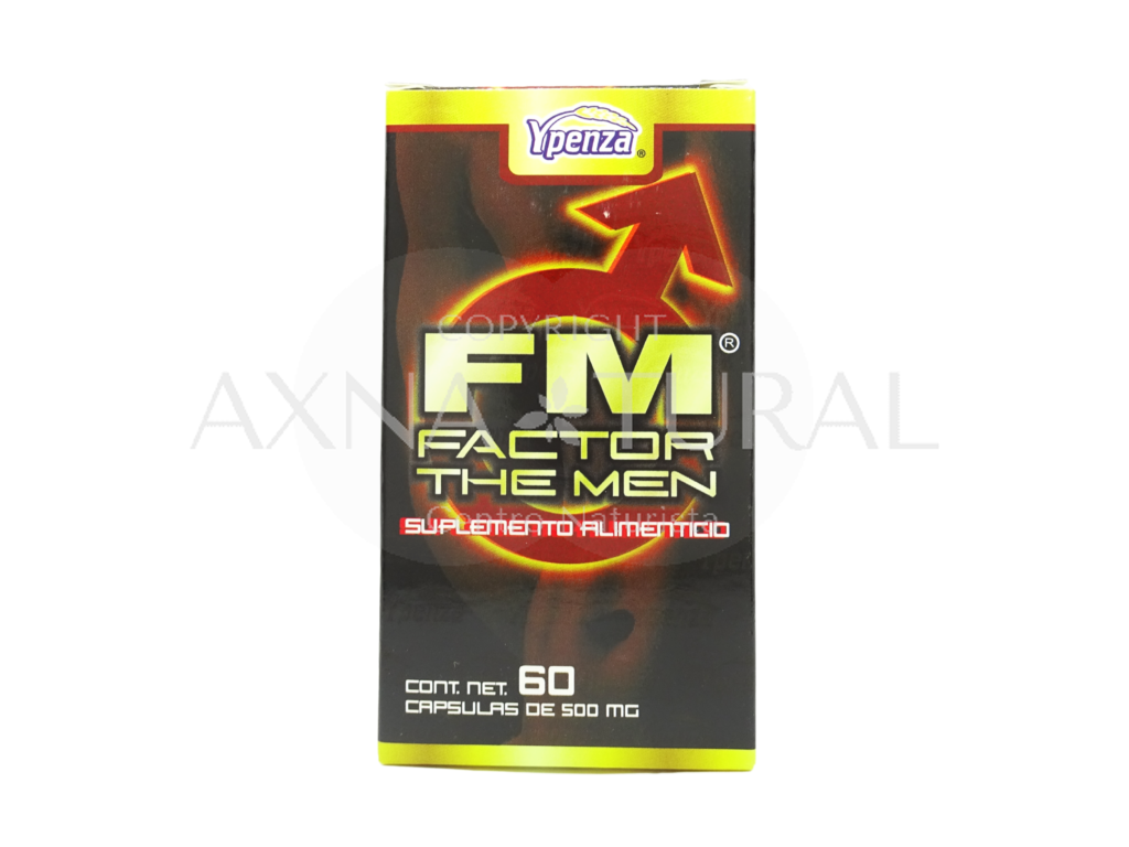 FM Factor The Men Ypenza 60 Caps. - Tienda Naturista El Colibrí